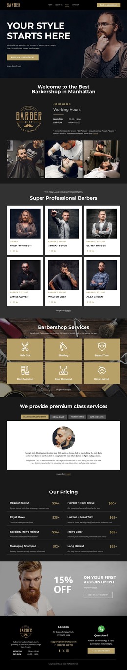 Paris style - WordPress Theme by Nicepage