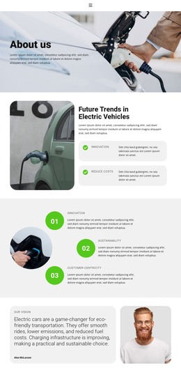 Zero Emissions, Full Potential - Website Template by Nicepage