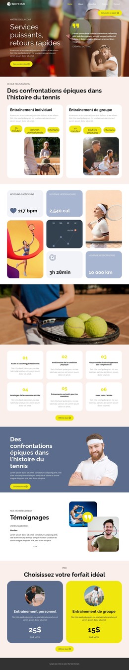 1350 Page d'accueil Modèles HTML | Nicepage