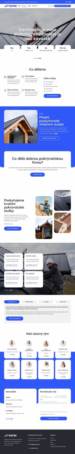 Dědictví Šablony webových stránek | Nicepage