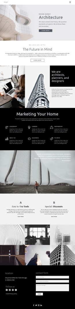 1000 Architecture & Building Html Code Examples | Nicepage