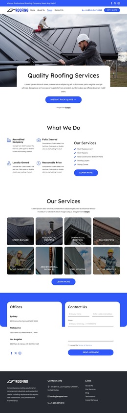 1000 Architecture & Building Templates | Nicepage