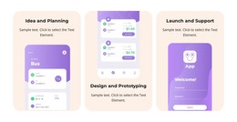 Development and Testing - Html Code Example by Nicepage