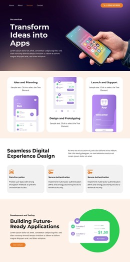 Data Encryption Html Template By Nicepage 