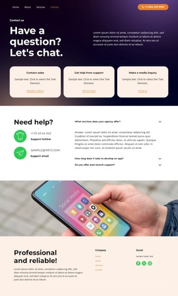 Personal page with portfolio - Template by Nicepage