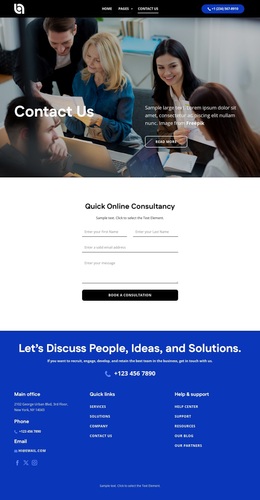 Personal page with portfolio - Template by Nicepage
