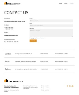 Creating Iconic Structures - HTML5 Template by Nicepage