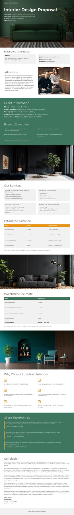 520 Interior WordPress Themes | Nicepage