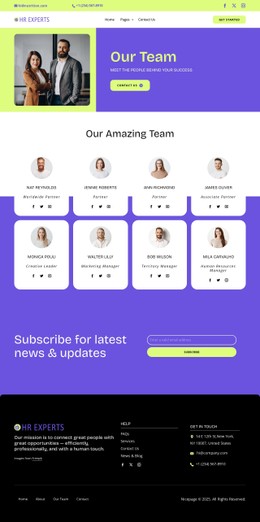 HR features - CSS Template by Nicepage