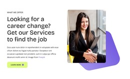 Recruitment and headhunting - CSS Template by Nicepage