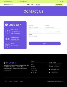 How we use your information - CSS Template by Nicepage