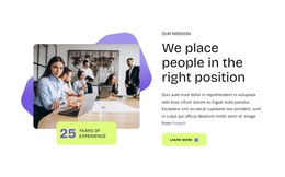 One Person One Page Templates | Nicepage