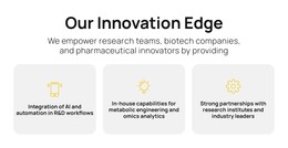 Faster Science, Better Solutions - Template by Nicepage