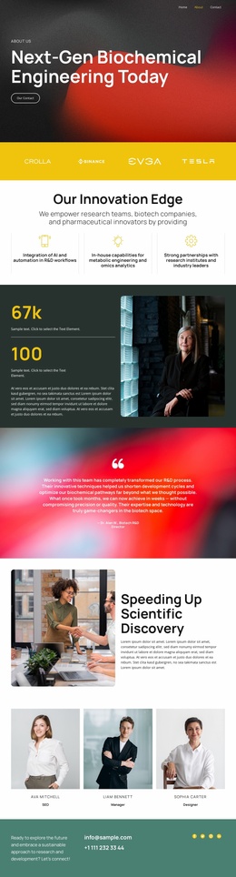 Engineering Website Templates | Nicepage