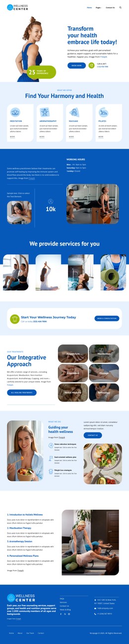 Well Being Programs - CSS Template by Nicepage