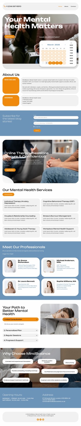 Article Website Templates | Nicepage