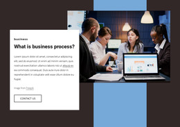 Business process - Website Template by Nicepage