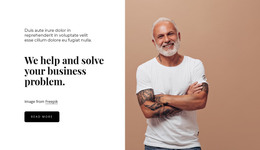 Problem solving - CSS Template by Nicepage