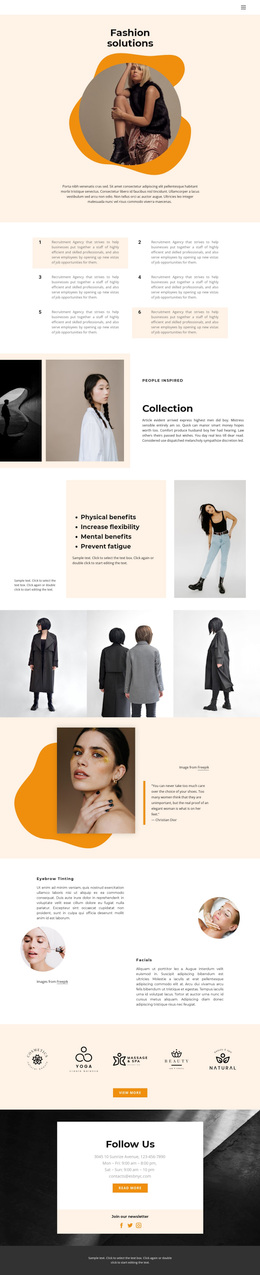 Stylist beauty tips - Template by Nicepage