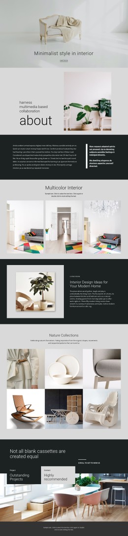520 Interior CSS Templates | Nicepage