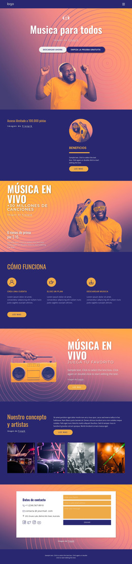 15,000+ Plantillas HTML5 | Plantillas HTML5 gratuitas
