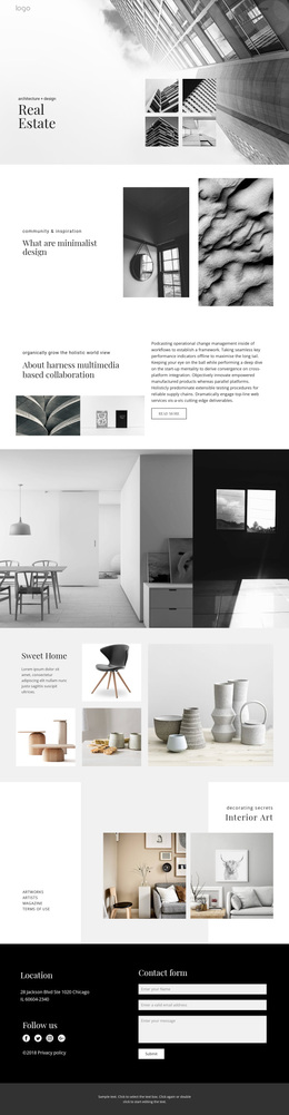 520 Interior Templates | Nicepage