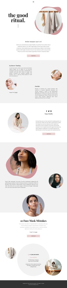 460 Fashion & Beauty CSS Templates