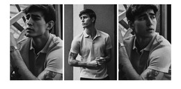 Male model - Template by Nicepage