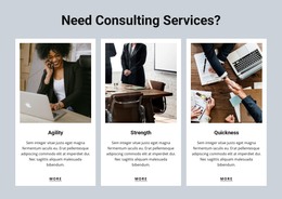 Consulting Services - Template by Nicepage