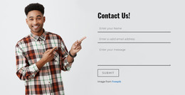 Please fill in the form below - HTML Template by Nicepage