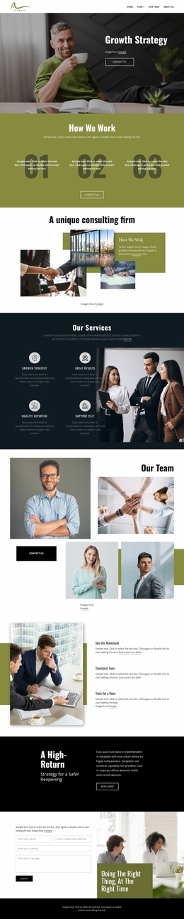How We Work - Website Design by Nicepage