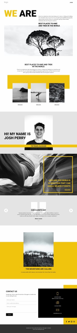 350 Nature Website Templates | Nicepage