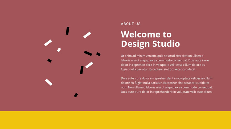 Welcome To Design HTML Template