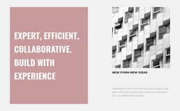 960 Architecture & Building HTML5 Templates | Nicepage